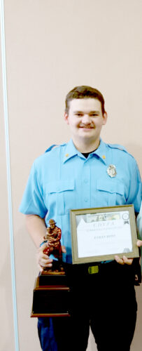 Ross receives Junior Firefighter award | News, Sports, Jobs - The Sentinel